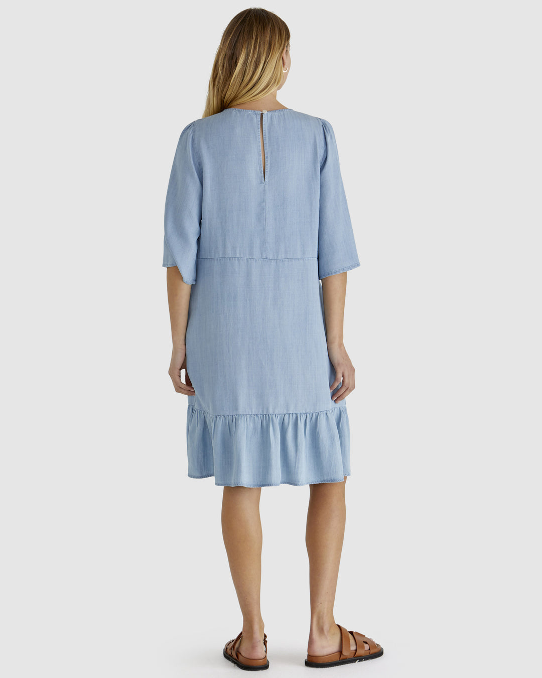 Rye Dress - Chambray – Sass Clothing